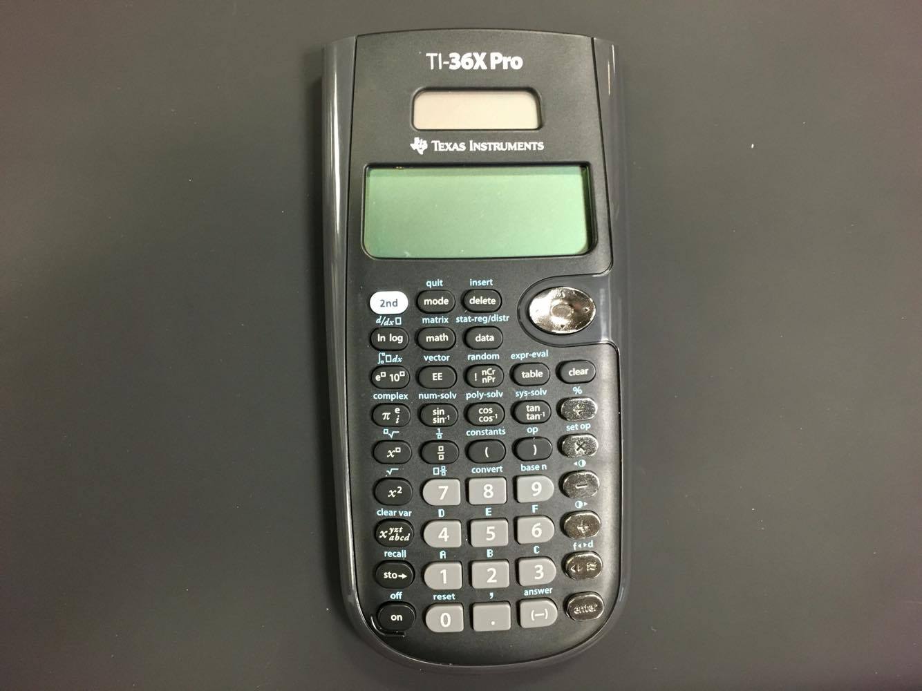 Calculator: TI-36X Pro Scientific Calculator | OU Libraries
